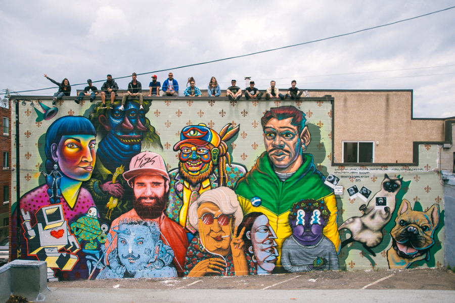 collaborative murals – KEVIN LEDO